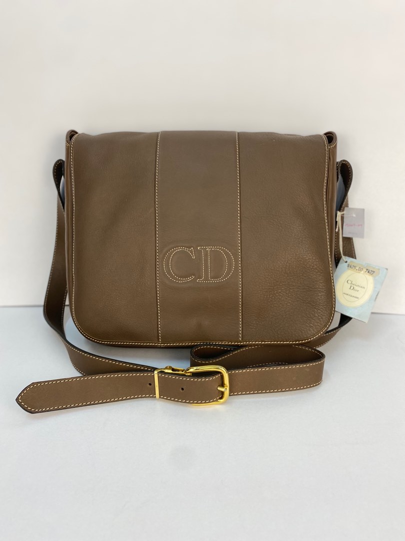 Authentic Dior Logo Stitch Crossbody Bag, Luxury, Bags & Wallets on ...