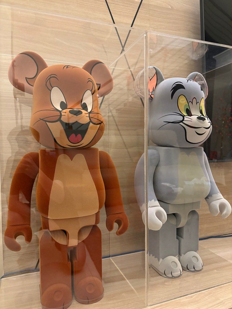 Bearbrick Tom & Jerry 1000%, Hobbies & Toys, Toys & Games on Carousell