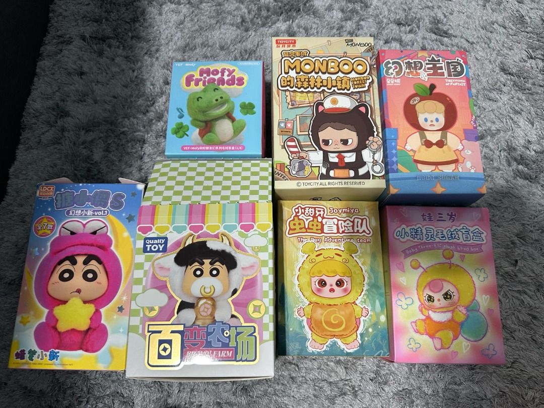 BNIB Blind Box Clearance! Authentic Top Toy Hot Toys Crayon Shin Chan ...