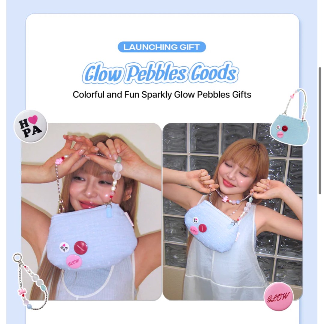 BNIB Hapa Kristin Pebble Pouch [Limited Edition], Women's Fashion, Bags ...