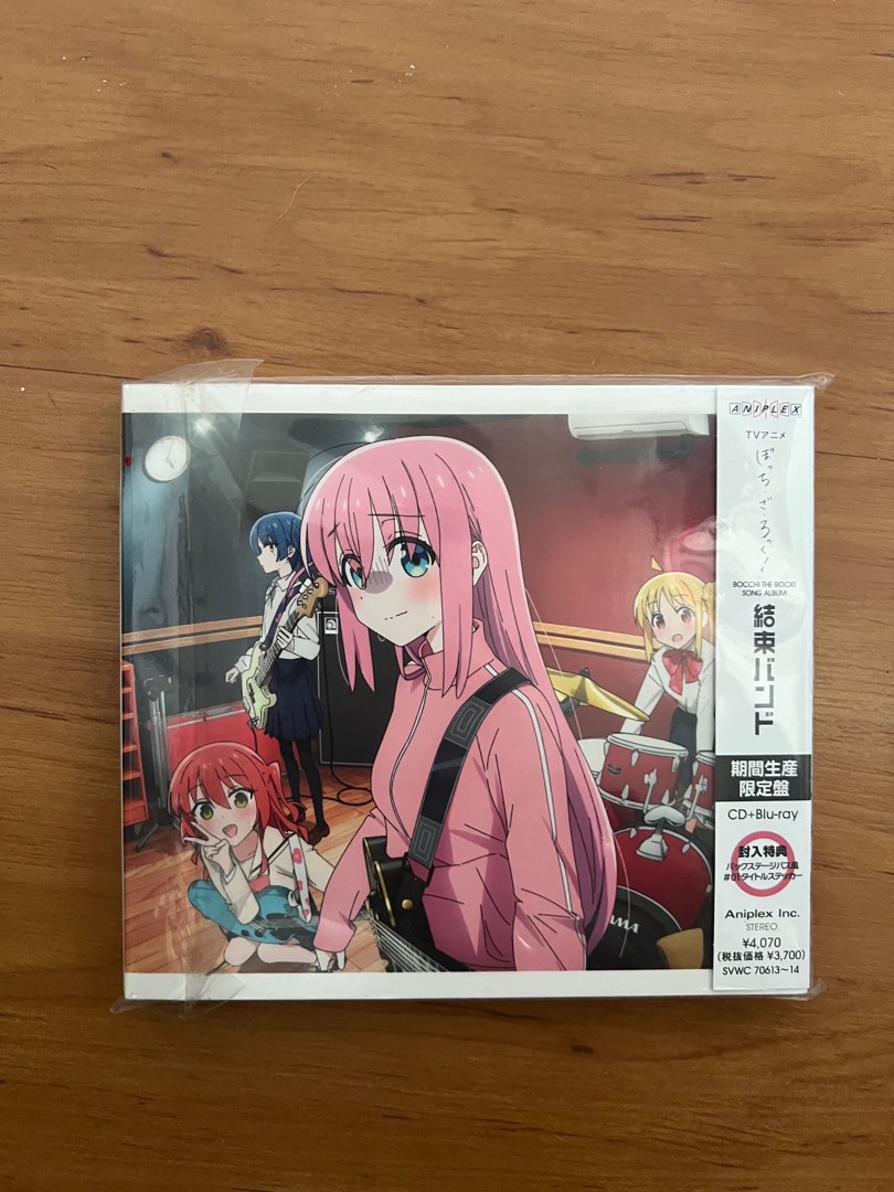 Bocchi the rock! Cd+blu ray, Hobbies & Toys, Memorabilia & Collectibles ...
