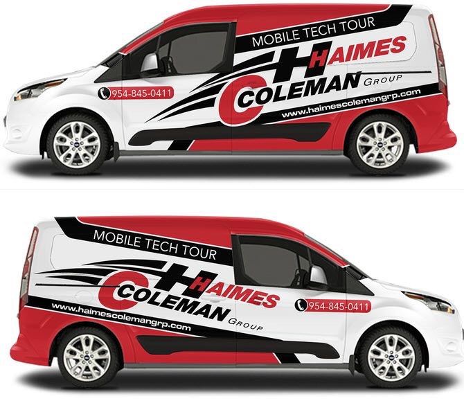 Branded Vehicle Wrap, Business Vehicle Branding, Commercial Fleet ...