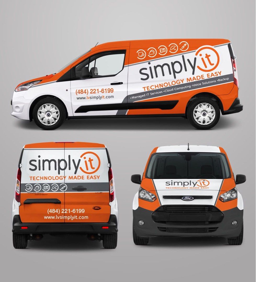 Branded Vehicle Wrap, Business Vehicle Branding, Commercial Fleet ...