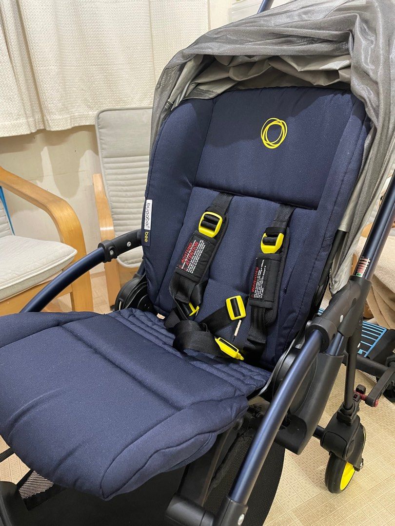 Bugaboo Bee Neon Limited Edition Breezy Sun Canopy Silver + Lascal ...