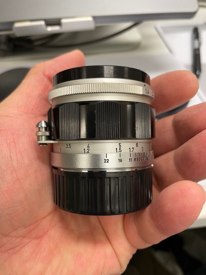 Canon 50mm F1.4 Leica Thread Mount nego, Photography, Lens & Kits on Carousell