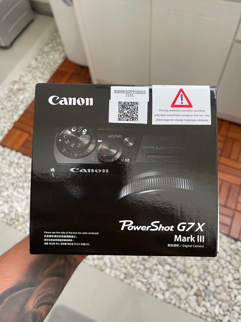 CANON G7X MARK III NEW GARANSI RESMI, Fotografi di Carousell
