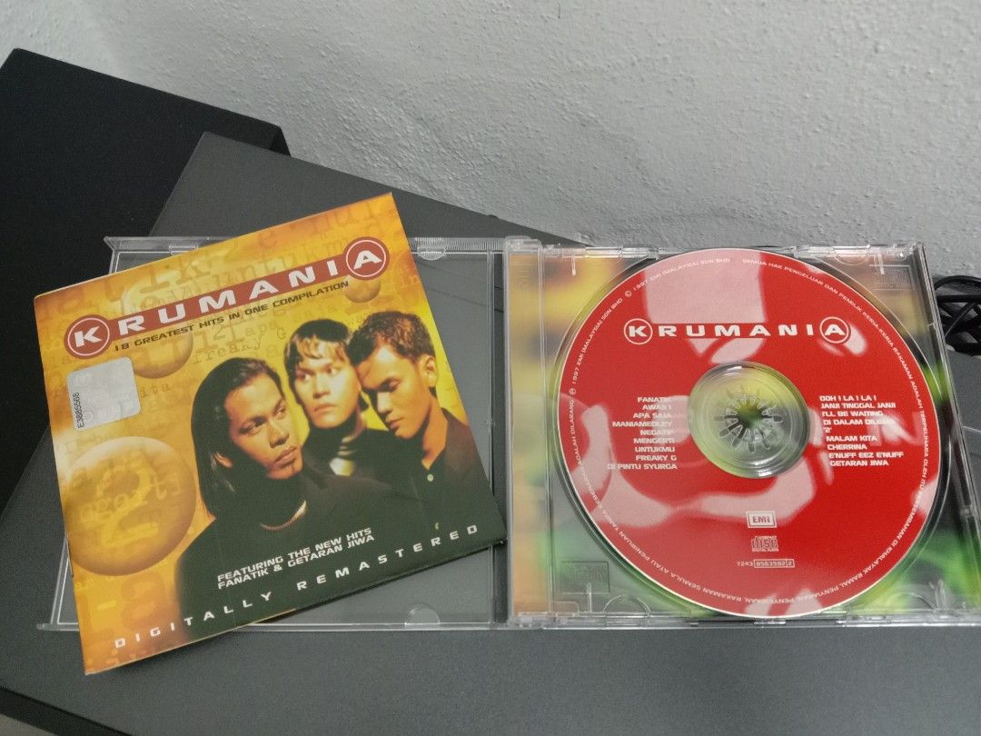 CD KRU "krumania" (red disc), Hobbies & Toys, Music & Media, CDs & DVDs ...