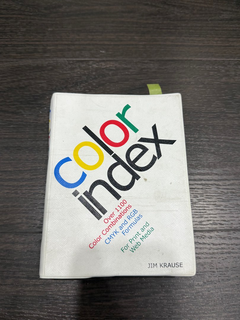 COLOUR INDEX Graphic design book by JIM KRAUSE, Hobbies & Toys, Books ...
