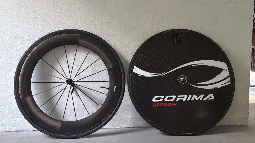 Corima Track wheelset, Sports Equipment, Bicycles & Parts, Parts ...