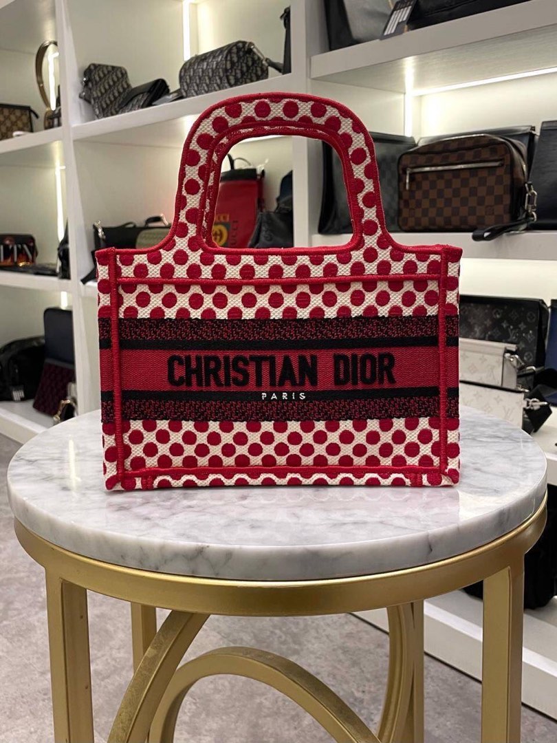 Dior Mini Tote Bag, Women's Fashion, Bags & Wallets, Tote Bags on Carousell