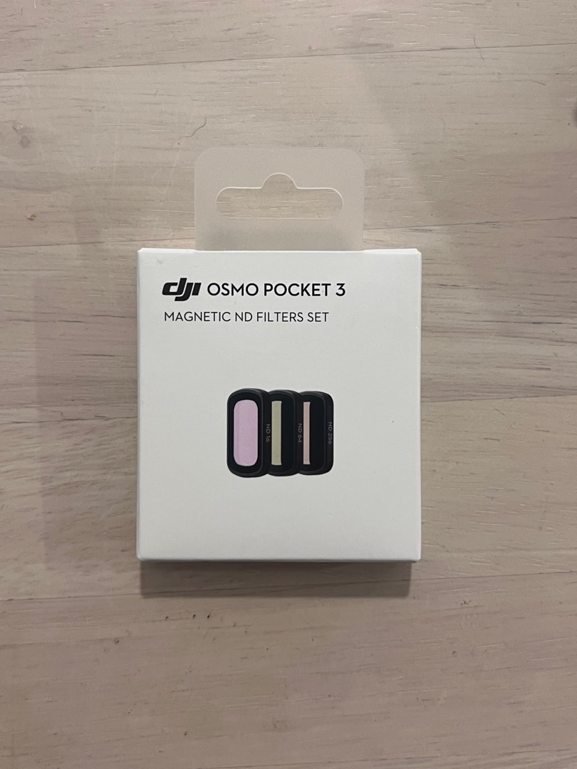 DJI OSMO POCKET 3 ND FILTERS SET, Photography, Cameras on Carousell