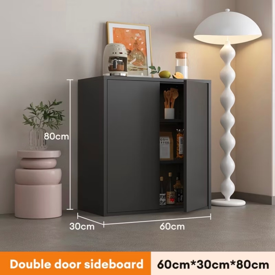 Double Door Storage Cabinet | Kitchen Sideboard Cabinet | Living Room ...