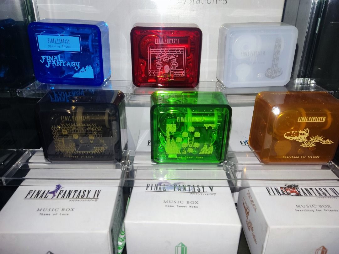 Final Fantasy & NieR Official SQUENIX Music Box Collection, Hobbies ...