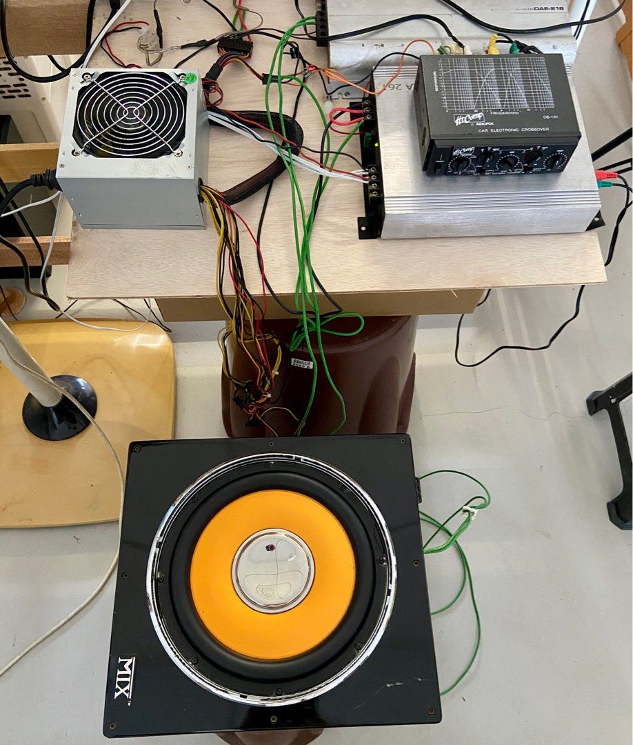 Full set designed home sound amplifier & woofer, Audio, Soundbars ...