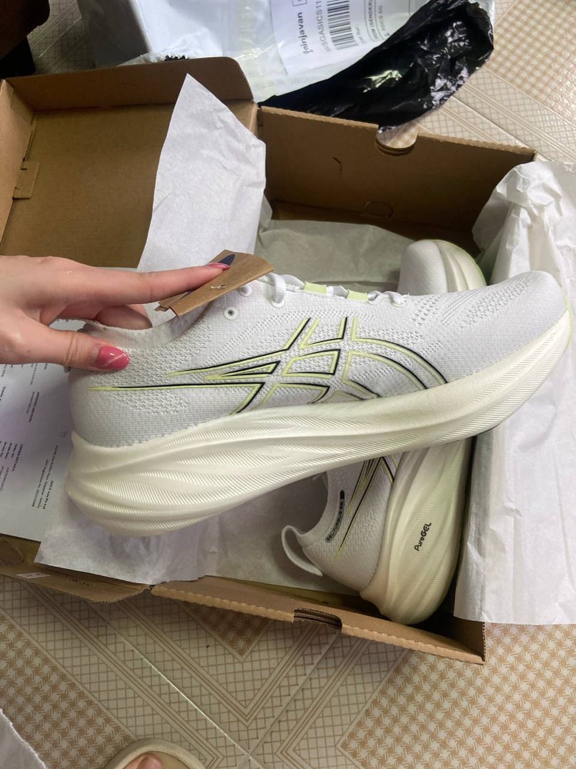 ASICS Gel Nimbus 26 Running Shoes (Wide) 10.5 US, Luxury, Sneakers ...