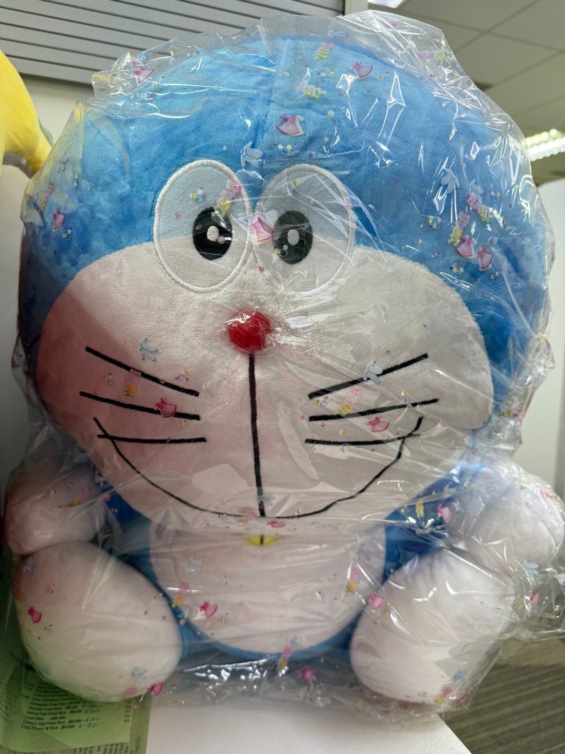 Giant Doraemon plushie, Hobbies & Toys, Toys & Games on Carousell