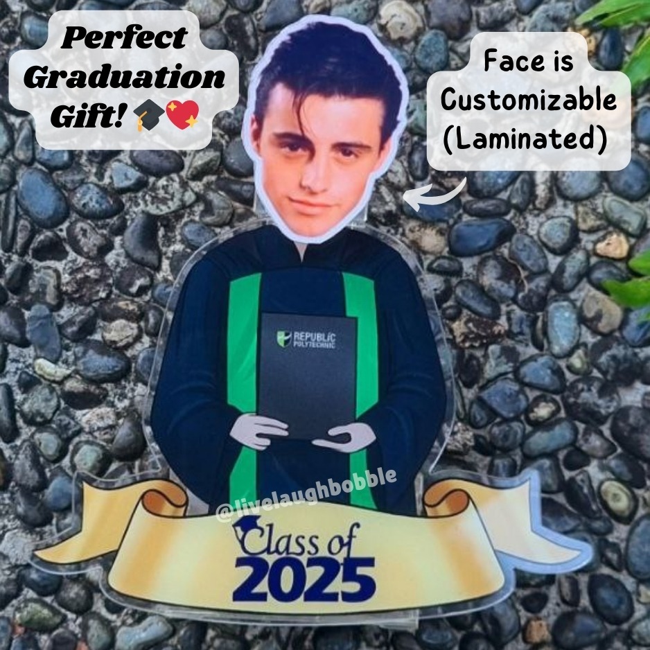 Graduation gift, Custom face, RP_Grad2k25, Hobbies & Toys, Stationery ...