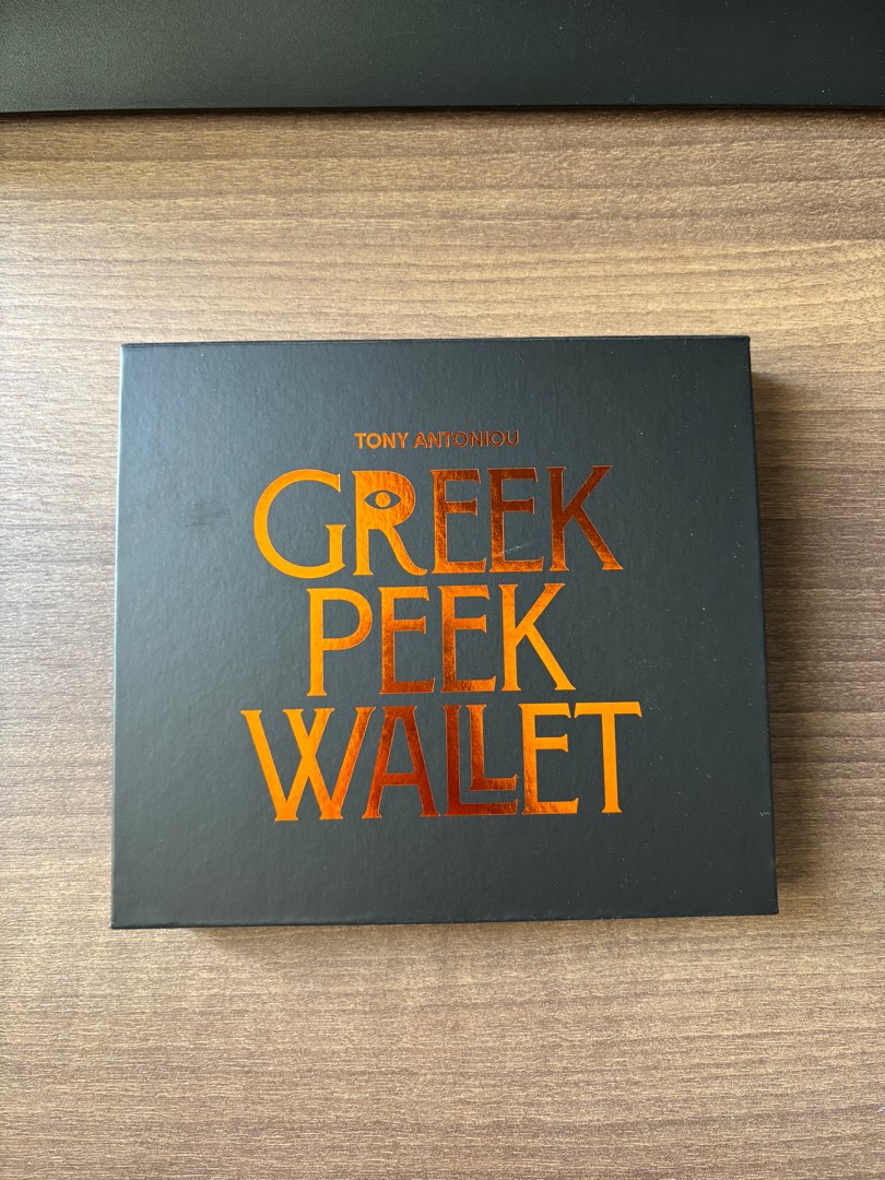 Greek Peek Wallet by Tony Antoniou, Hobbies & Toys, Toys & Games on ...