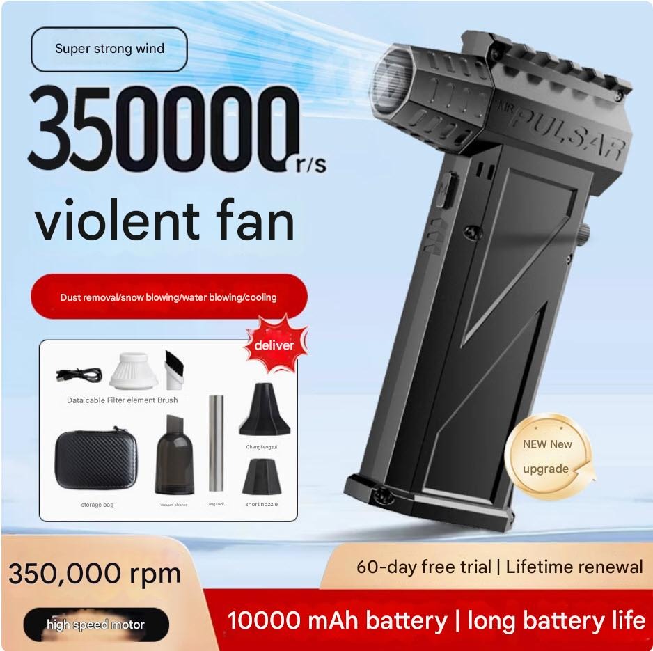 Hand Held High Powered Blower and Vacuum. Clean your Keyboard and blow ...