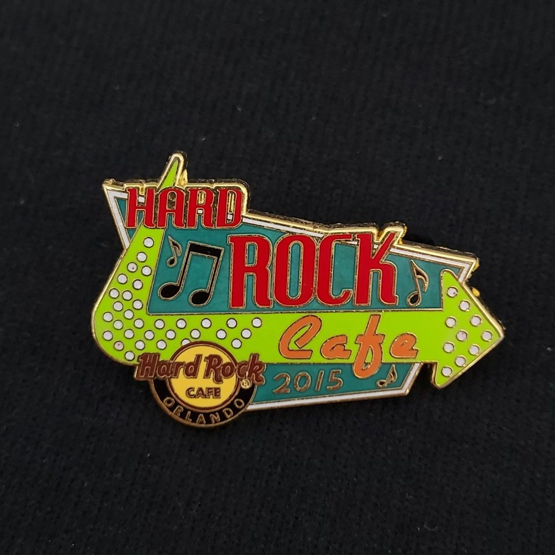 Hard Rock Cafe - HRC ORLANDO 2015 RETRO STYLE NEON SIGN PIN [PN#83766]!, Hobbies & Toys ...