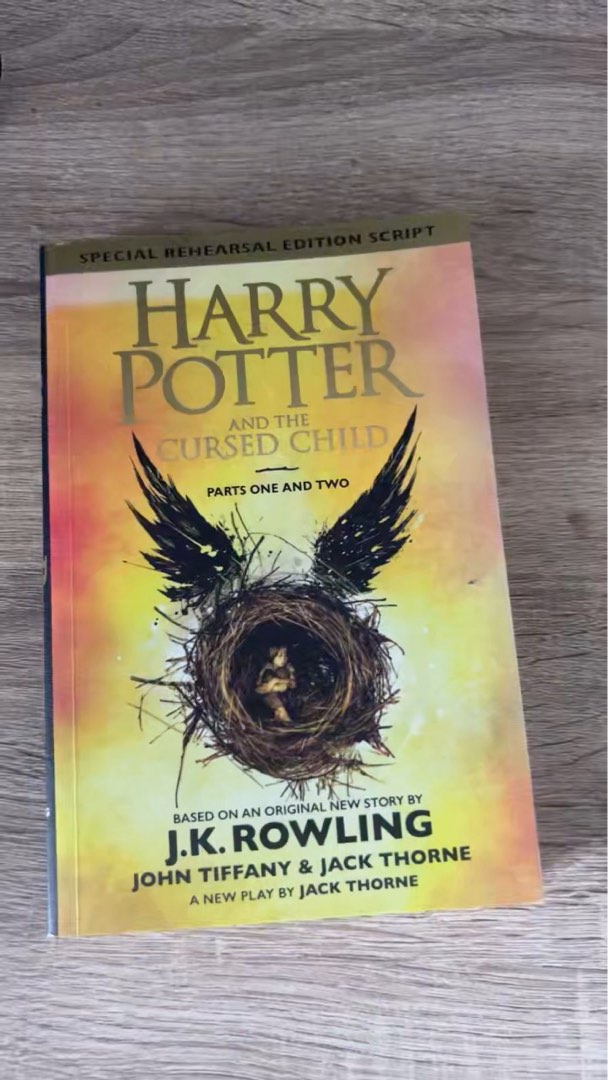Harry Potter and the Cursed Child Script book, Hobbies & Toys, Books ...