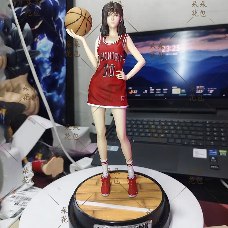 Haruko Akagi Red Uniform SLAM DUNK Completed Figure Rare, Hobbies ...