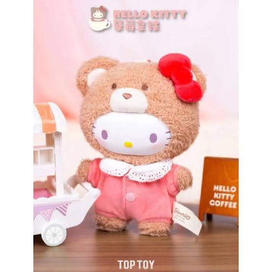 Hello kitty TOP TOY POPMART toptoy authentic original not labubu upset duck v1 v2 v3 latte ...