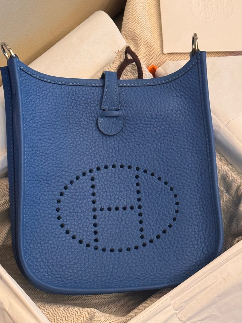 Hermes Mini Evelyn, Luxury, Bags & Wallets on Carousell