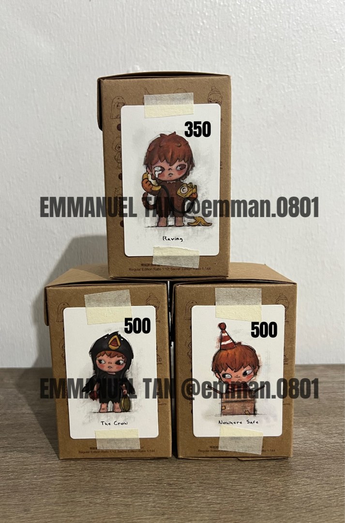 HIRONO - RAVING, THE CROW, NOWHERE SAFE, Hobbies & Toys, Toys & Games ...