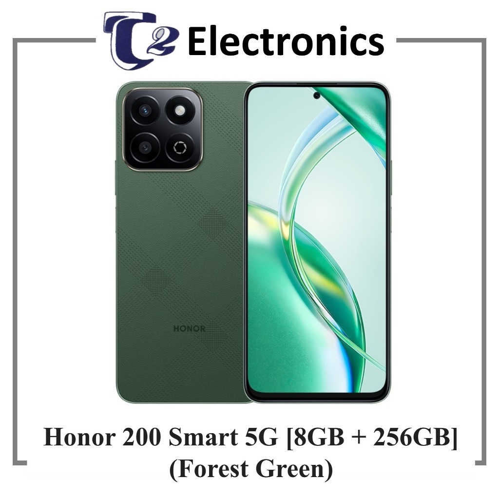 Honor 200 Smart 5G | 8GB RAM + 256GB ROM | Display Size 6.8 inches | - T2 Electronics, Mobile ...