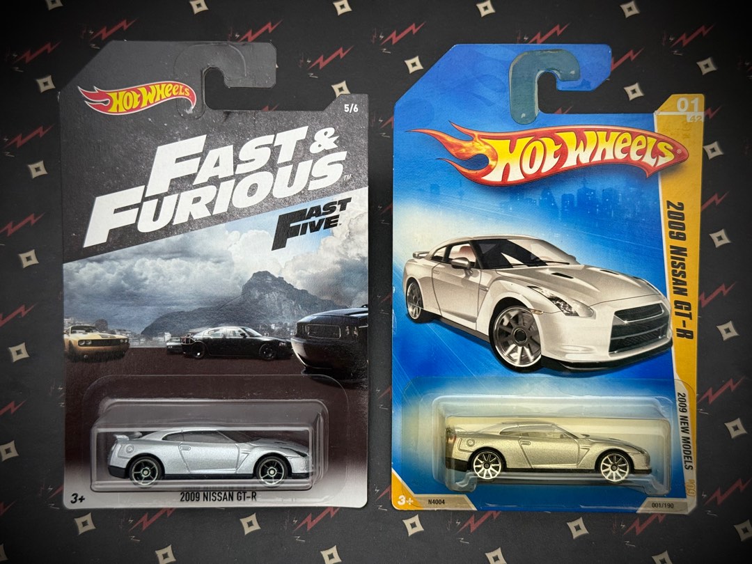 Hot Wheels 2009 Nissan GT-R R35 Fast & Furious Fast Five Hotwheels ’17 ...