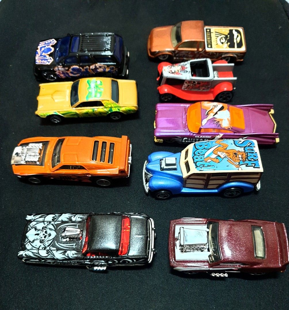 Hot Wheels (9 Cars), Hobbies & Toys, Toys & Games on Carousell