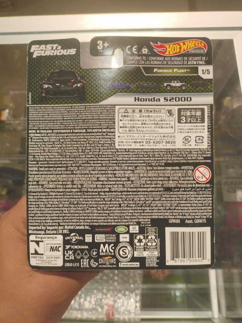 Hot wheels honda s2000 F&F, Hobbies & Toys, Toys & Games on Carousell