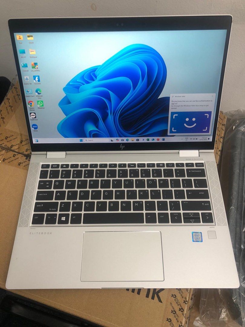 Hp Elitebook x360 1030 G3, Touchscreen, 360 Degree, i7, 8th Gen. Full ...