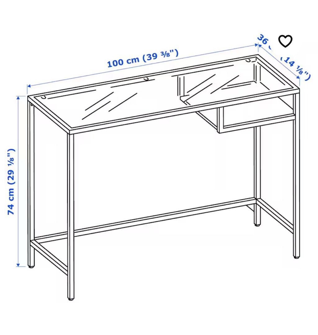 IKEA laptop table, Furniture & Home Living, Furniture, Other Home ...