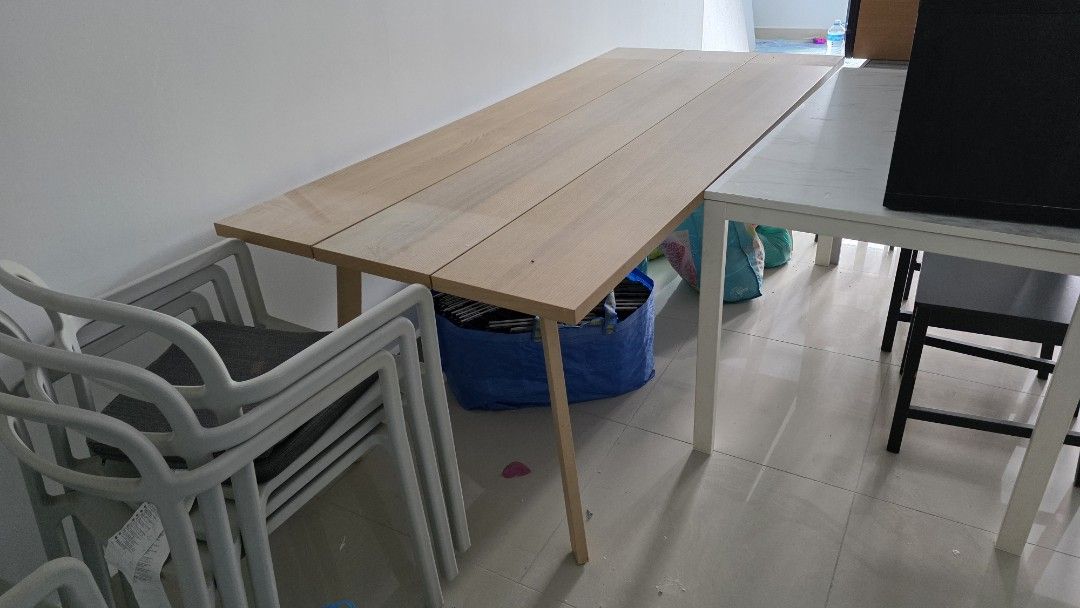 Ikea YPPERLIG Dining Table, Furniture & Home Living, Furniture, Tables ...