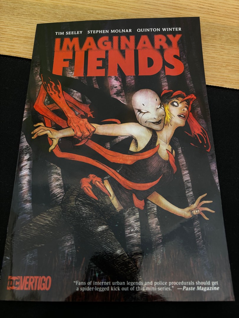 Imaginary Fiends - DC Vertigo comic, Hobbies & Toys, Books & Magazines, Comics & Manga on Carousell