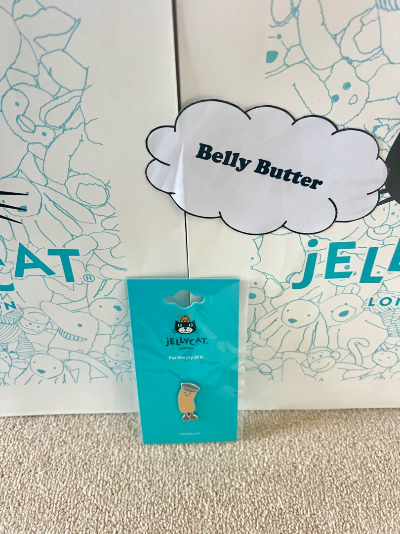 Jellycat Charlie Chip Pin 專門店限定, 興趣及遊戲, 玩具 & 遊戲類 - Carousell
