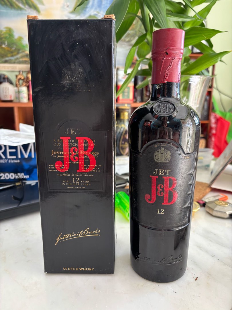 JET J&B Scotch Whisky 750ml, Food & Drinks, Alcoholic Beverages on ...