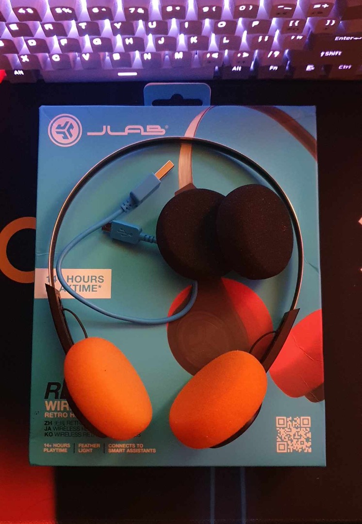 JLAB Rewind Wireless Retro Headphones, Audio, Headphones & Headsets on ...
