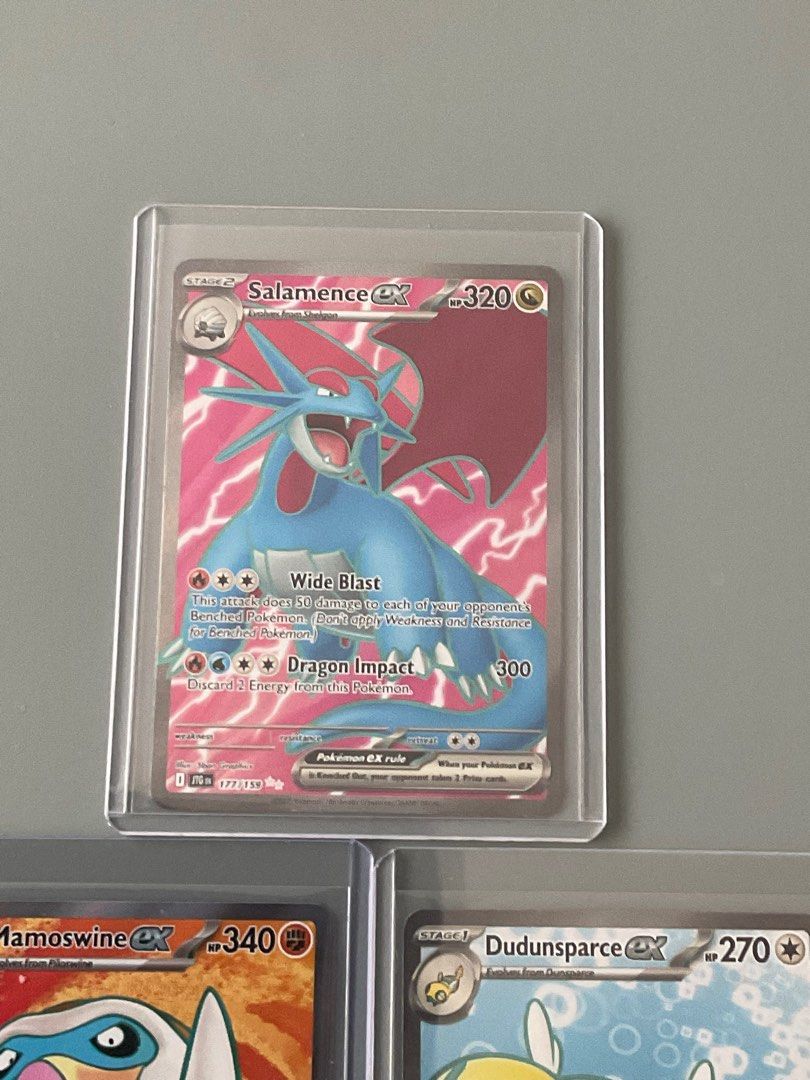 Journey Together Full art Ultra Rares Mamoswine dundunsparce Salamance ...