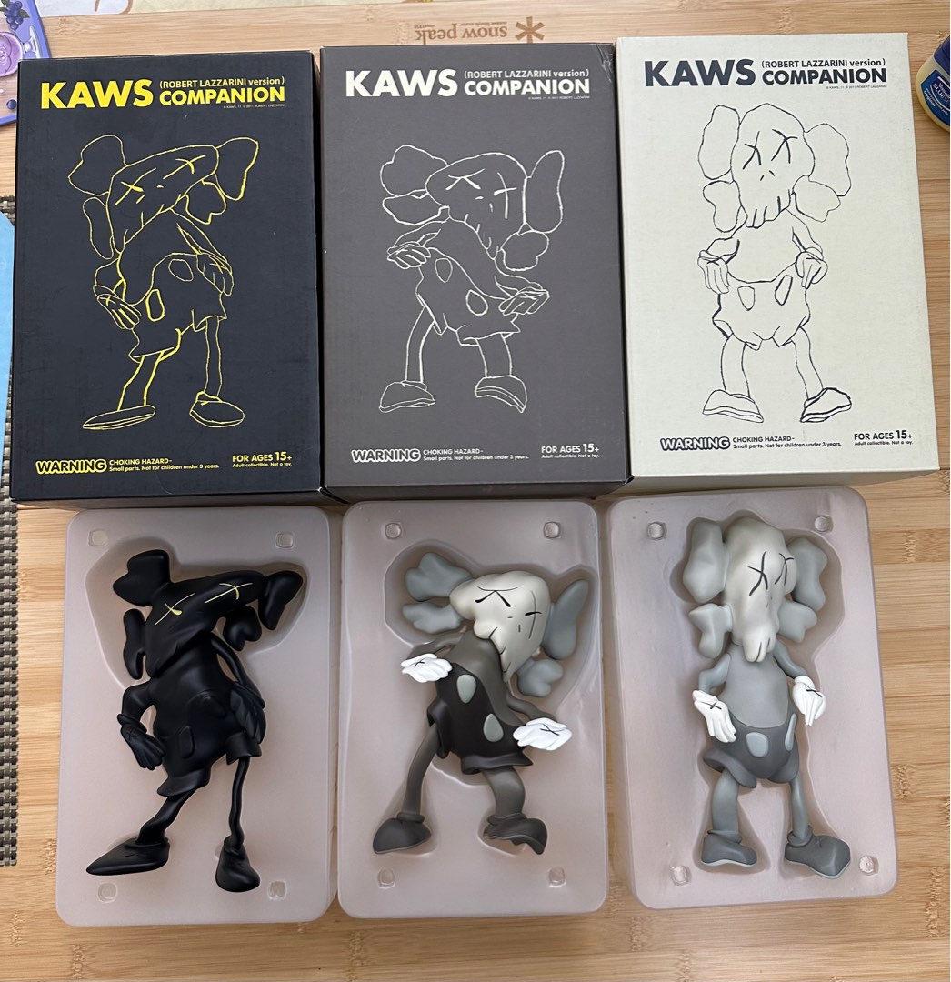 Kaws companion Robert lazzarini version, 興趣及遊戲, 玩具 & 遊戲類 - Carousell