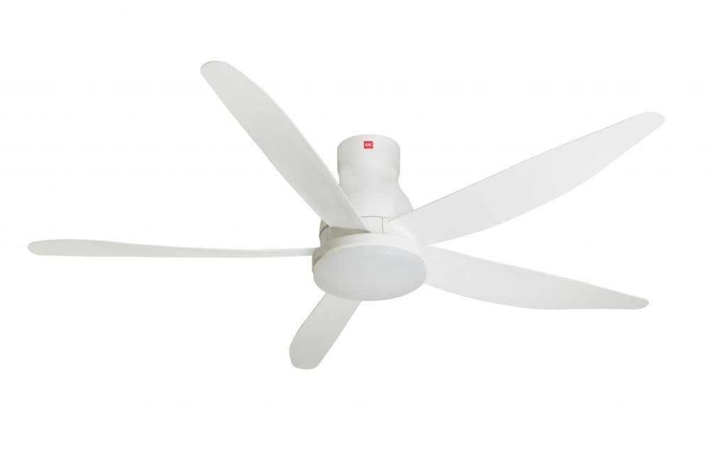 KDK Ceiling Fan With LED Light, DC Motor and Wireless Remote Control ...