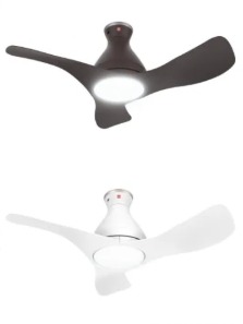 KDK Ceiling Fan With LED Light, DC Motor and Wireless Remote Control ...