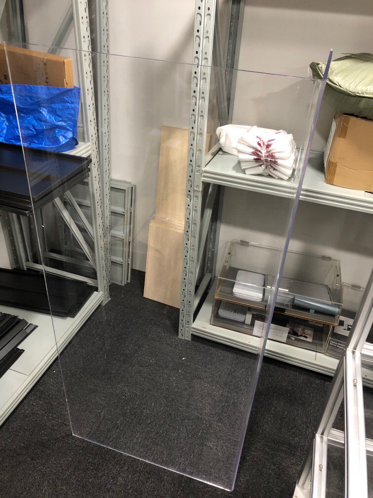 L Shape acrylic 8mm thick, Computers & Tech, Office & Business ...