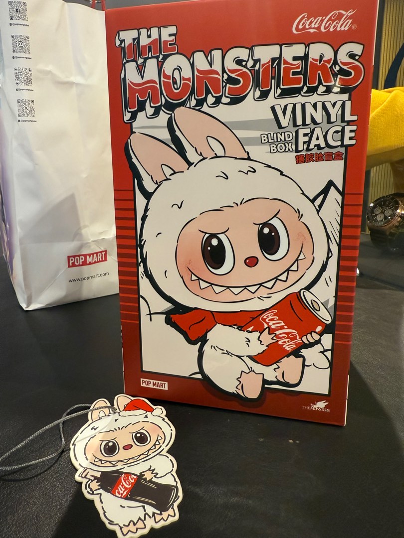 Labubu coke, Hobbies & Toys, Toys & Games on Carousell