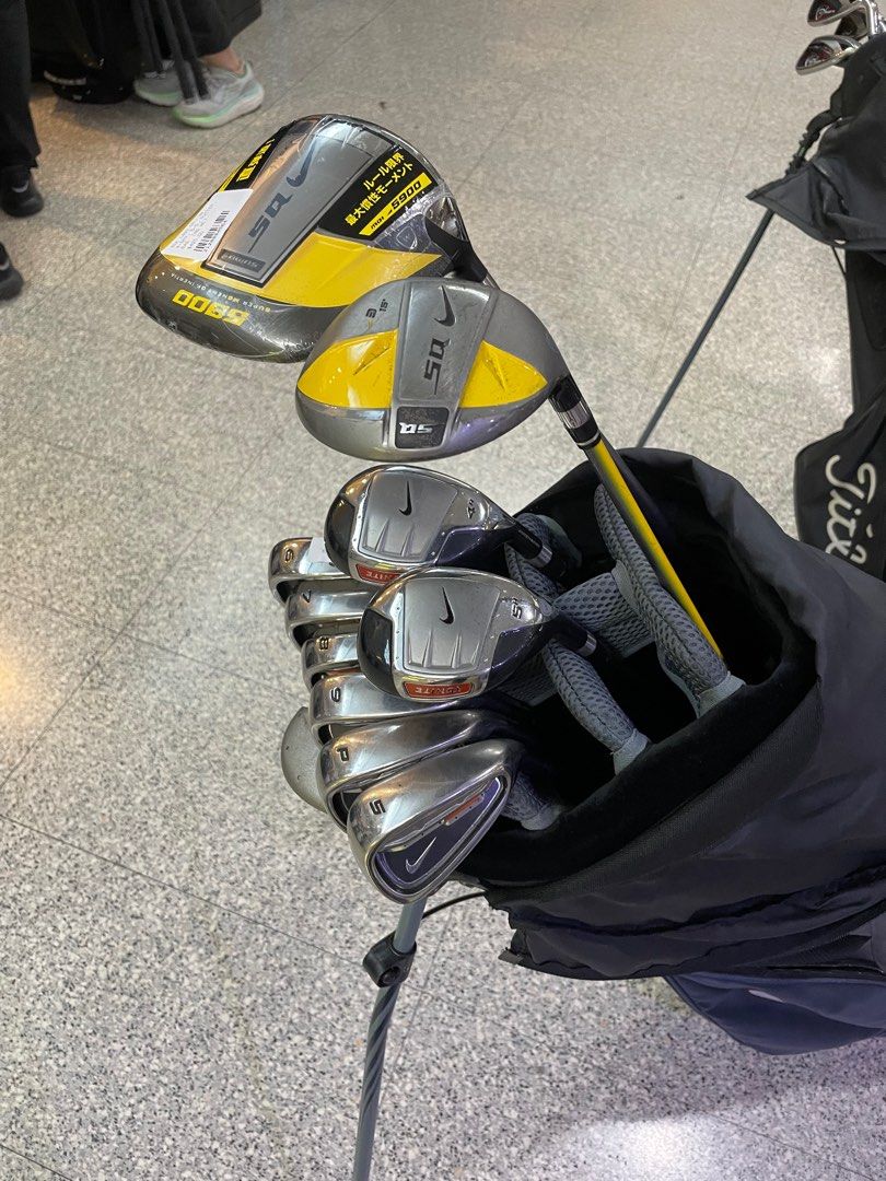 LADY NIKE SQ Full Set + Bag (Driver, Wood, Hybrid, Irons, Wedge, Putter ...
