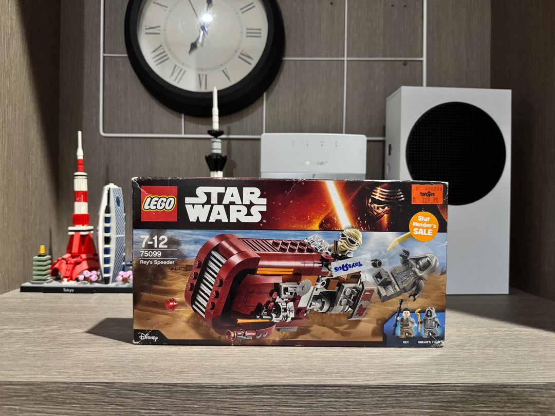 LEGO 75099 STAR WARS Rey's Speeder (Retired Set), Hobbies & Toys, Toys ...