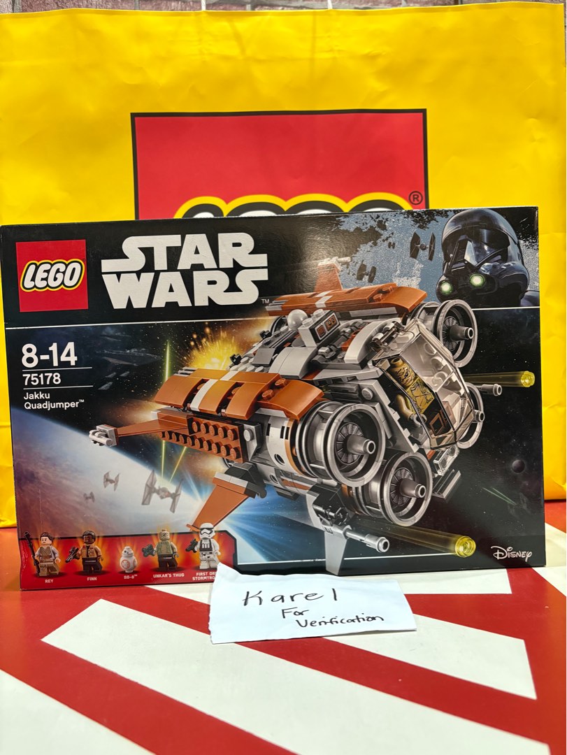 Lego Star Wars Jakku Quadjumper 75178, Hobbies & Toys, Toys & Games on ...
