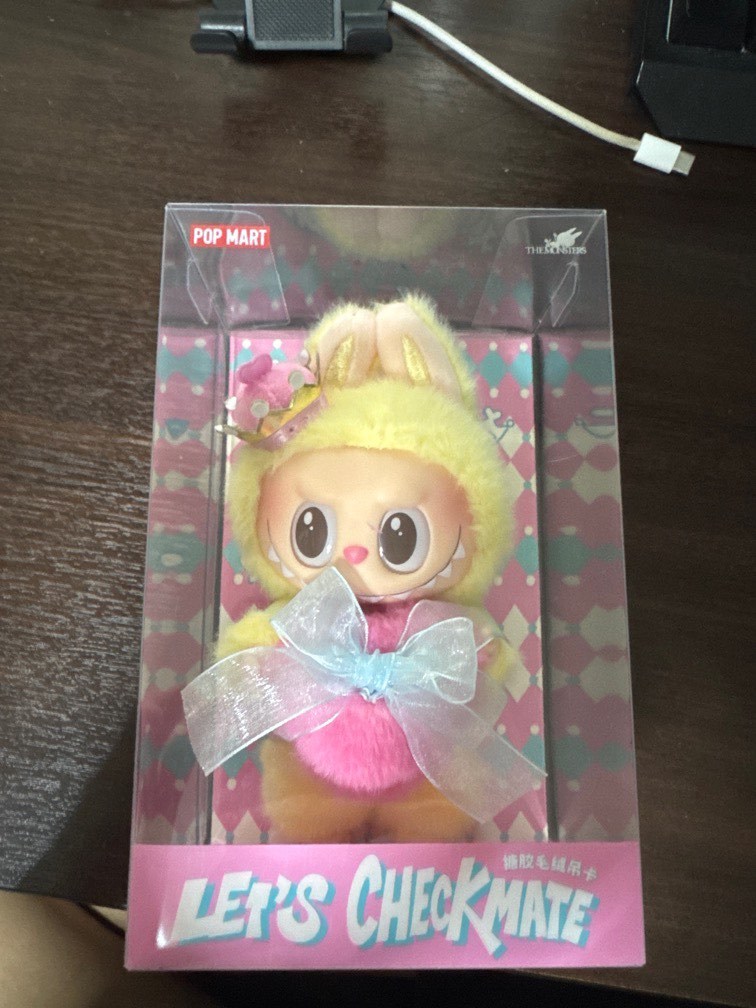 Lets check mate queen labubu, Hobbies & Toys, Toys & Games on Carousell